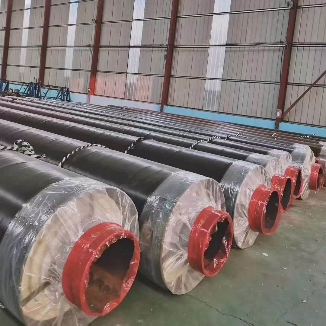 high density polyurethane insulation coating hdpe outer jacket steel